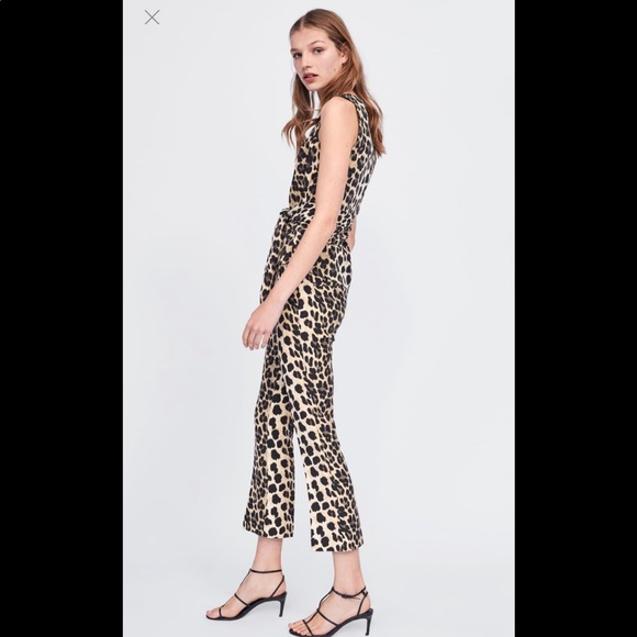 Zara | Tops | Zara Leopard Animal Print Blouse | Poshmark